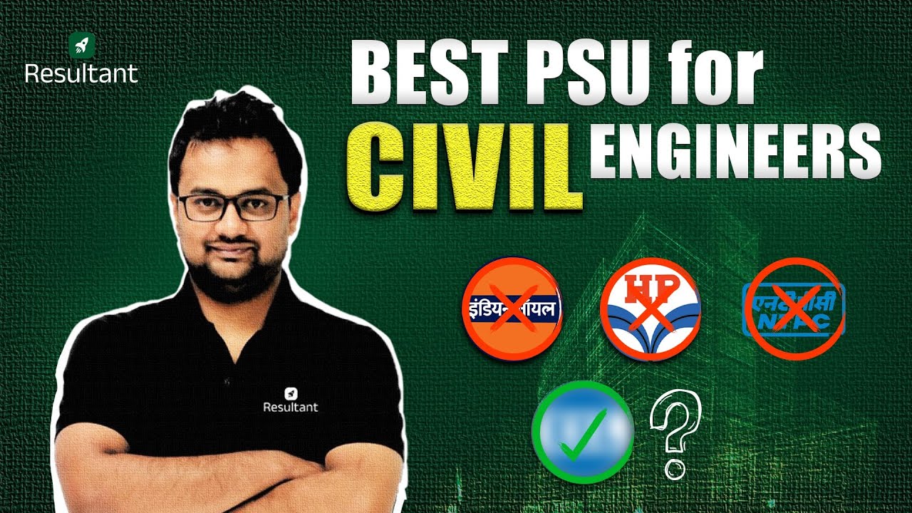 Best PSU For Civil Engineer's Through GATE | Top PSU For Civil ...