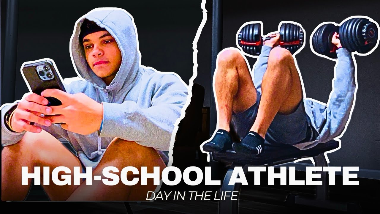 *HIGH SCHOOL ATHLETE* Day In The Life | School, Practice, Full Workout ...