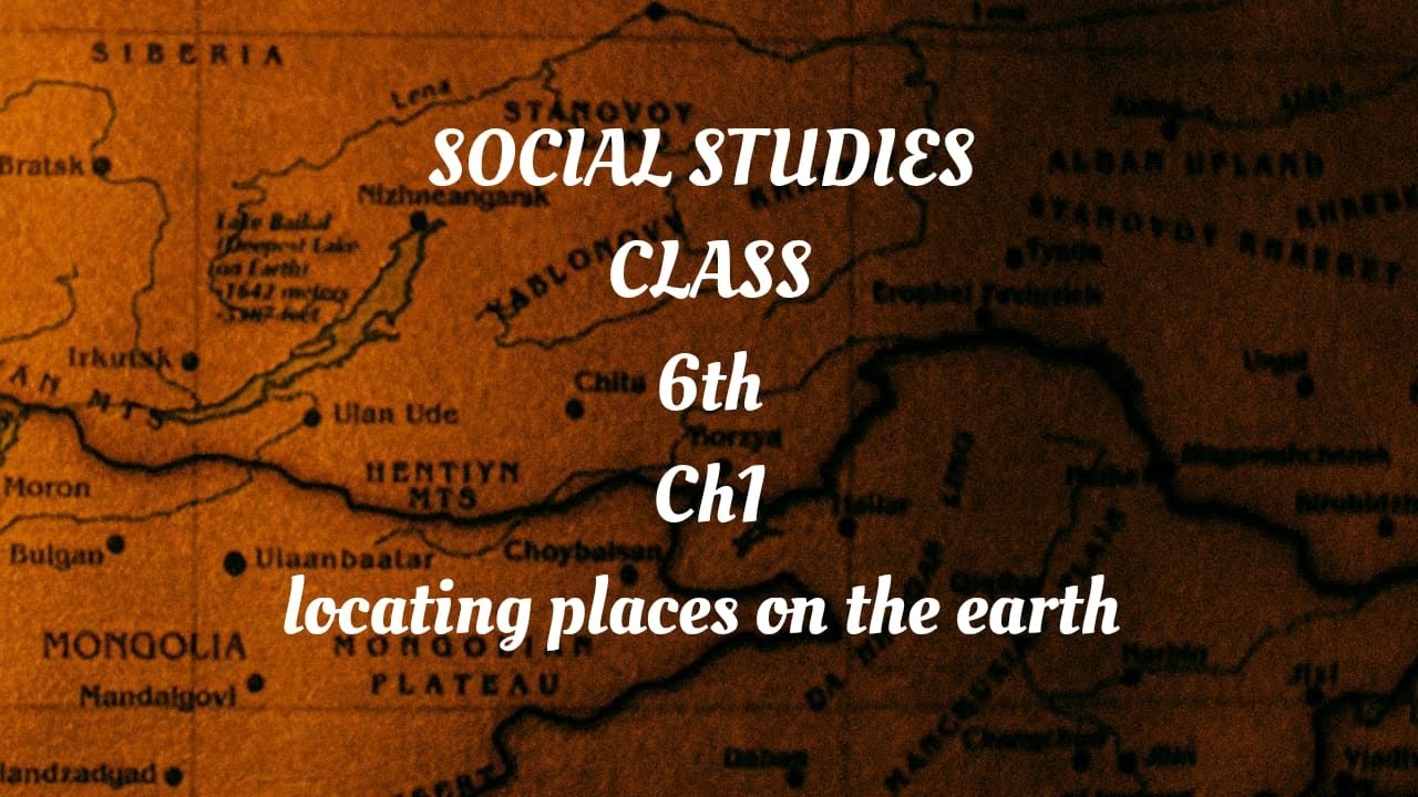 Class 6th social studies chapter 1' Types of maps - YouTube