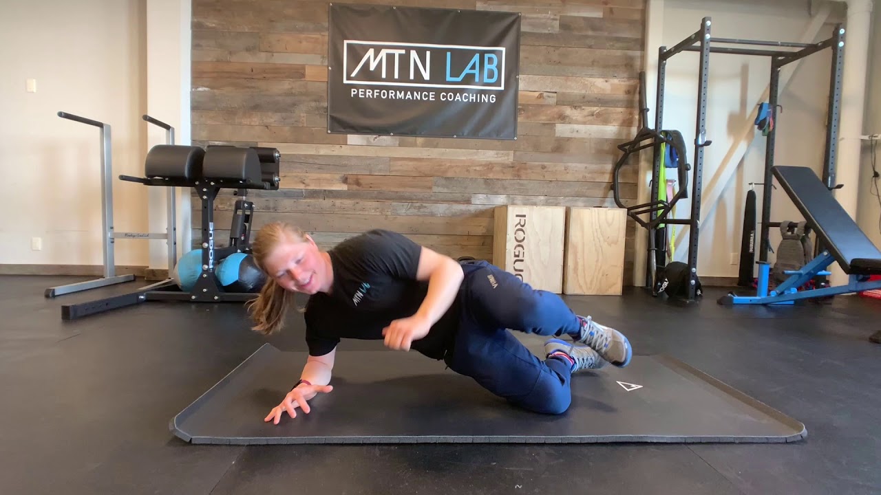 Side plank Clam Shell - YouTube