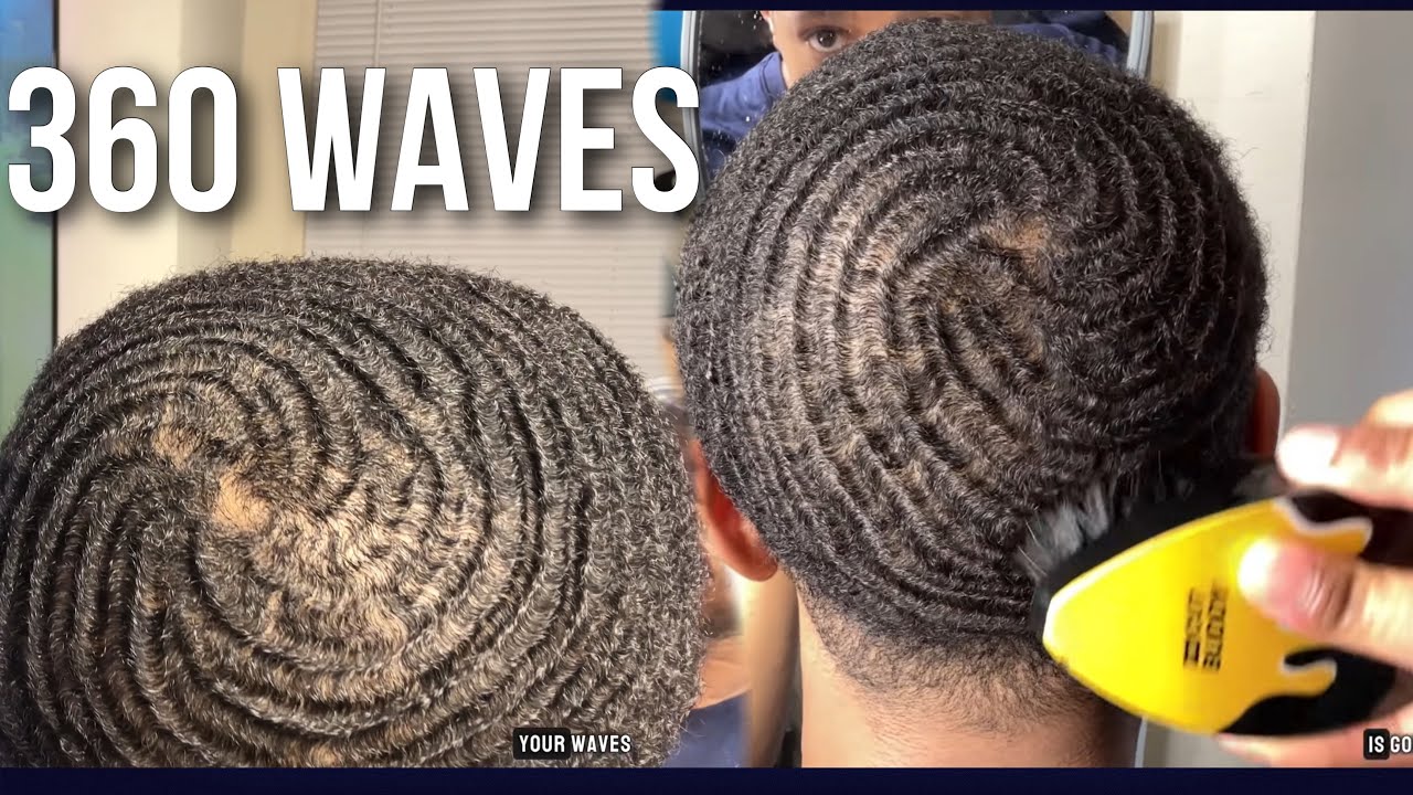How to Brush a SWIRL Crown 🌀for 360 Waves | Wave Journey Ep. 1 - YouTube