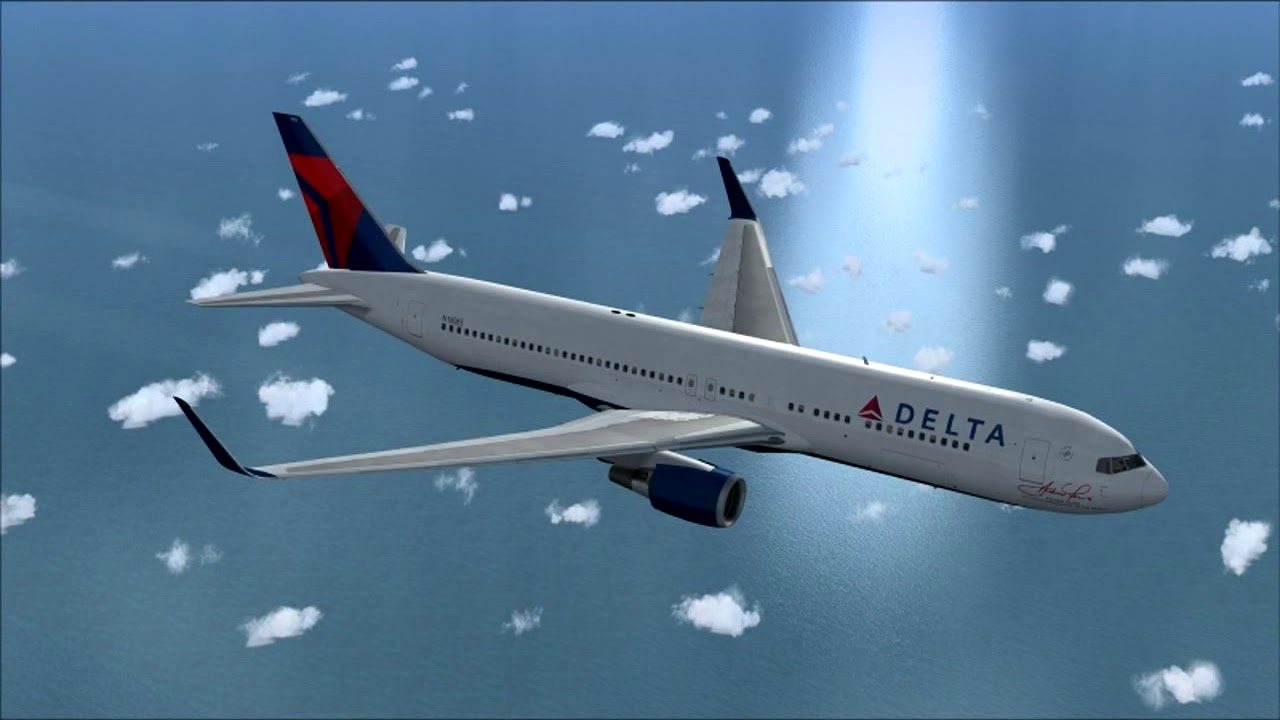 DL97 767-300ER DELTA AIRLINES PARIS - DETROIT - YouTube