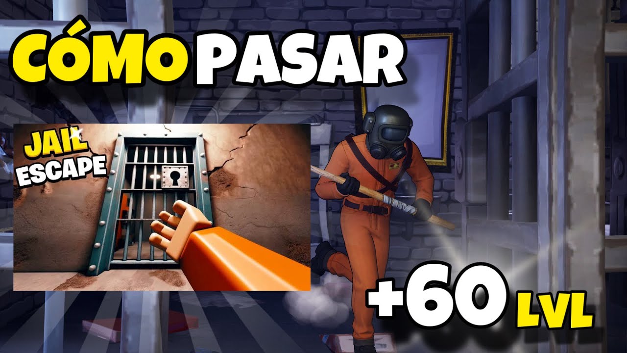 COMO COMPLETAR LOS 60 NIVELES DE Fortnite JAIL ESCAPE ROOM [🔒] PARTY GAMEFUN? - YouTube