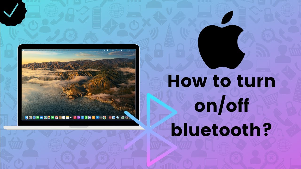 How to turn on/off bluetooth on MacBook? - MacBook Tips - YouTube