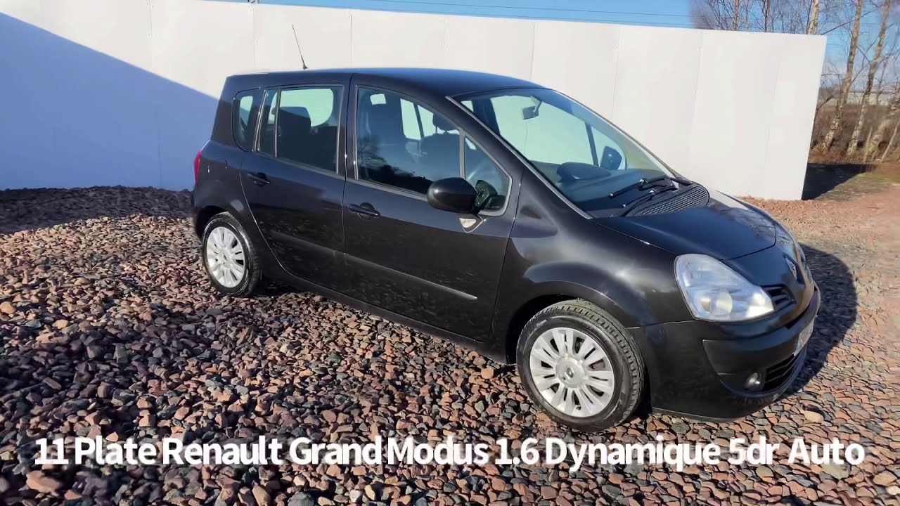 11 Plate Renault Grand Modus 1.6 Dynamique 5dr Auto - YouTube