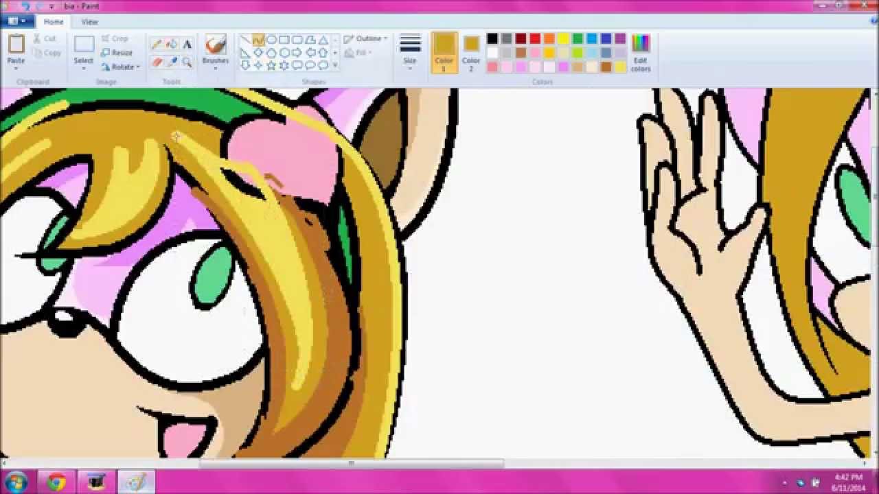 Recolor Amy Rose to Bia the Bat - YouTube