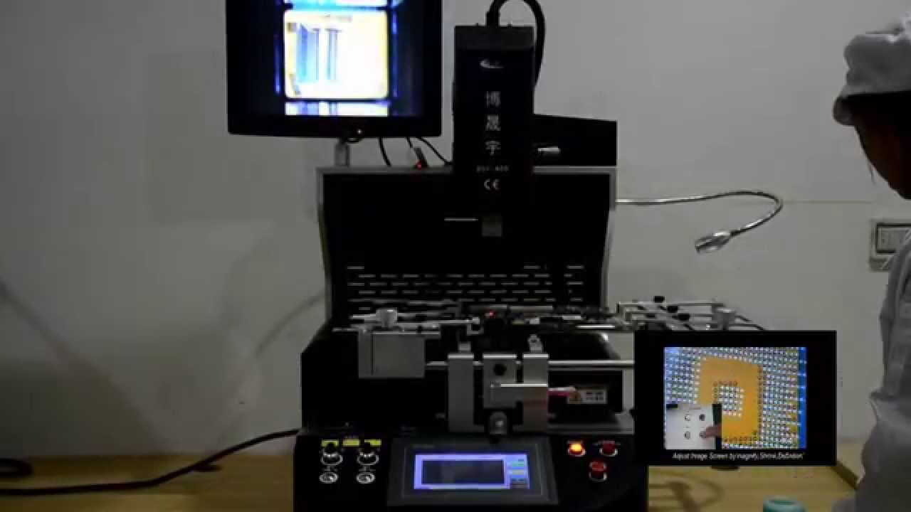 BSY-850 Hot sale Semi-Automatic BGA Rework Station with alignment ...