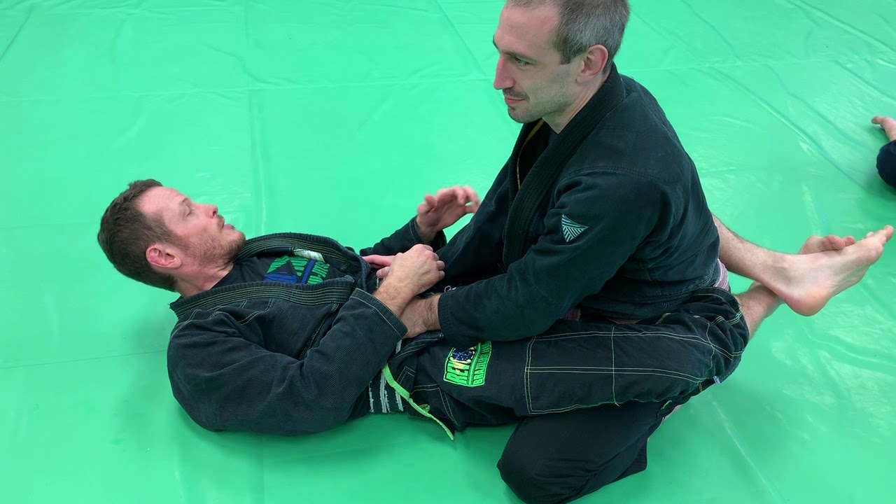Cross-Grip Armbar from Closed Guard - YouTube