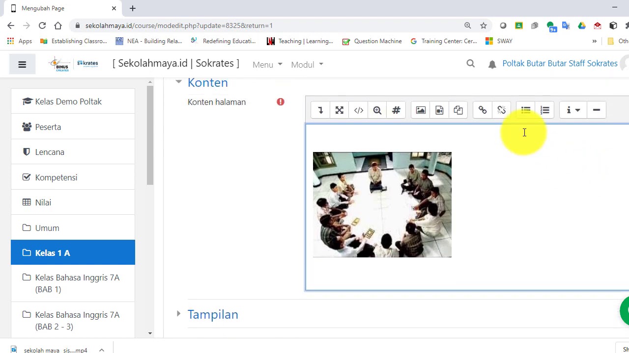 Memasukkan file ke dalam Page - YouTube