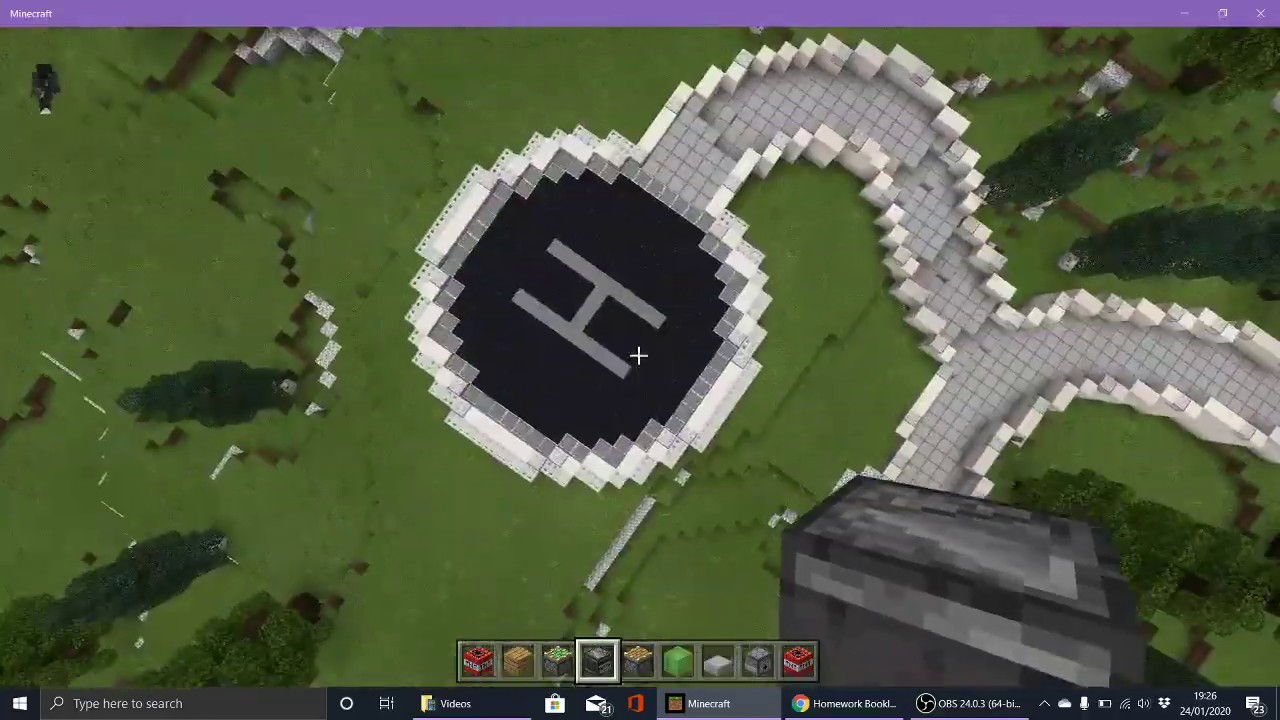 how to build a rocket ship in Minecraft - YouTube