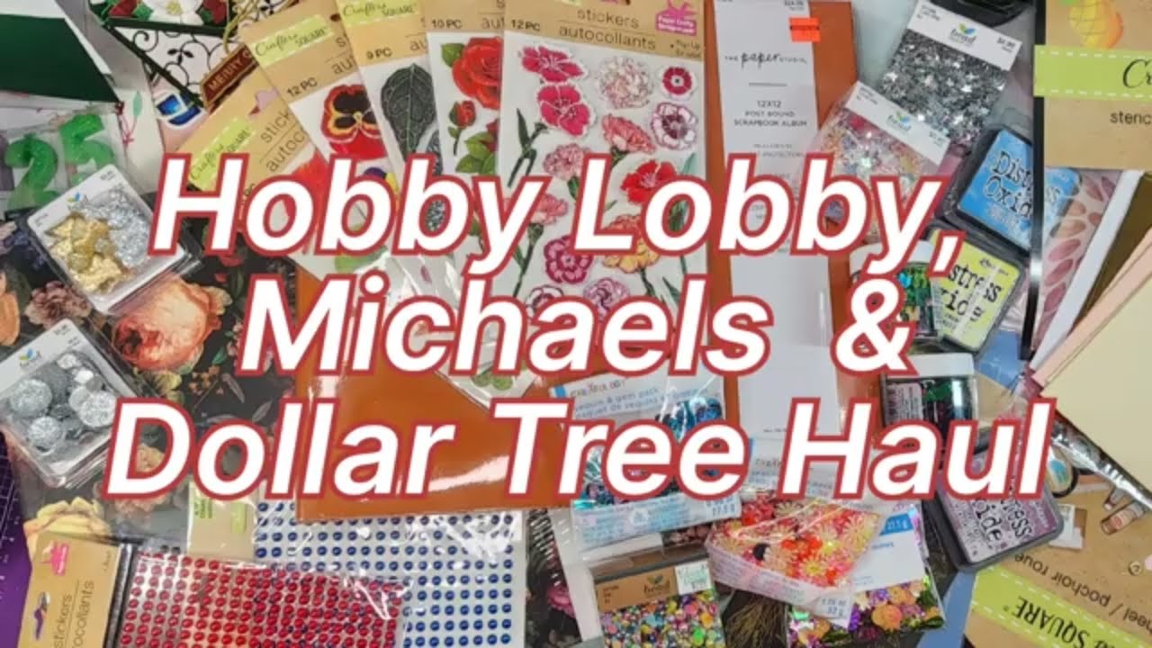 Steals & Deals! My latest from Hobby Lobby, Michaels & Dollar Tree ...