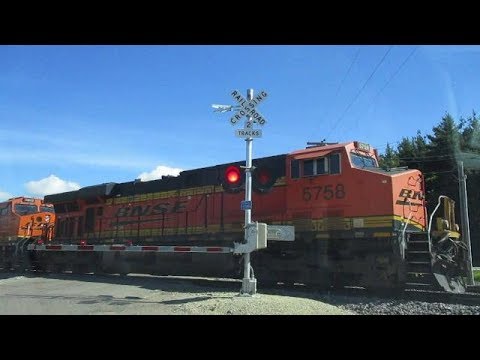 BNSF 5758 East Slow VSTPLPC W/ Train Ahead (6-18-2019) - YouTube