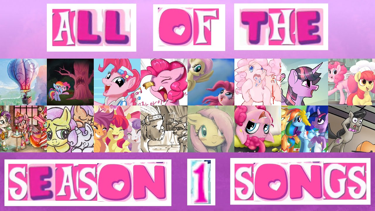 MLP:FiM S1 Medley: ALL THE SONGS [Electronic Mix] - YouTube
