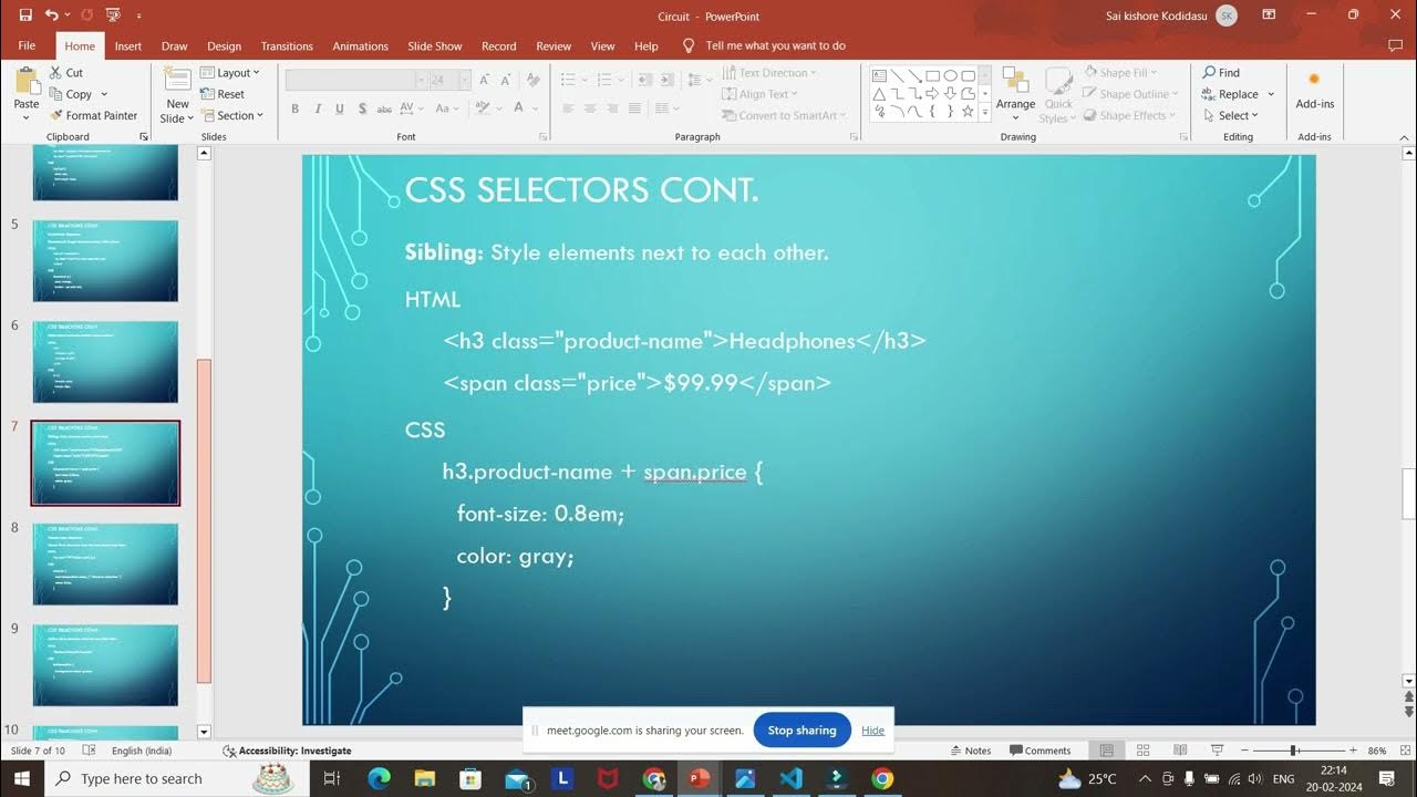 Day 69 – CSS Selectors - YouTube