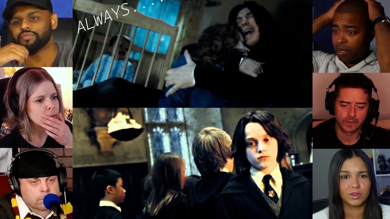 Snape Memories | "...Deathly Hallows Part : 2 " | Reaction Mashup | # ...