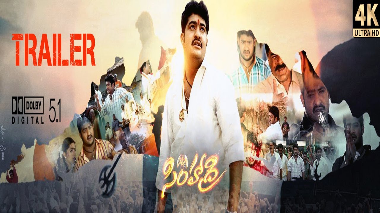 Jr NTR Simhadri Movie Trailer 4K| Simhadri Re Release Trailer| Simhadri ...