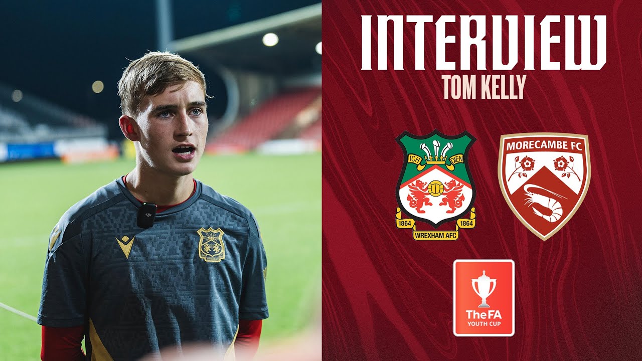 INTERVIEW | Tom Kelly after FA Youth Cup victory - YouTube
