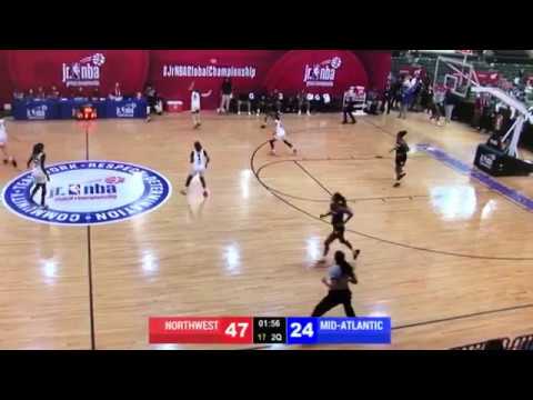 Isabel Sullivan, Jr NBA 2019, Northwest vs Mid Atlantic - YouTube