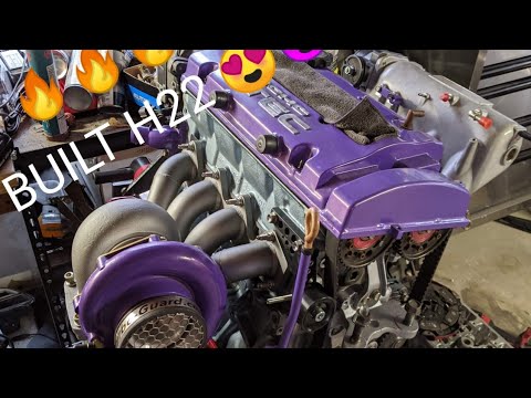 Working on the built H22 (part 3) - YouTube