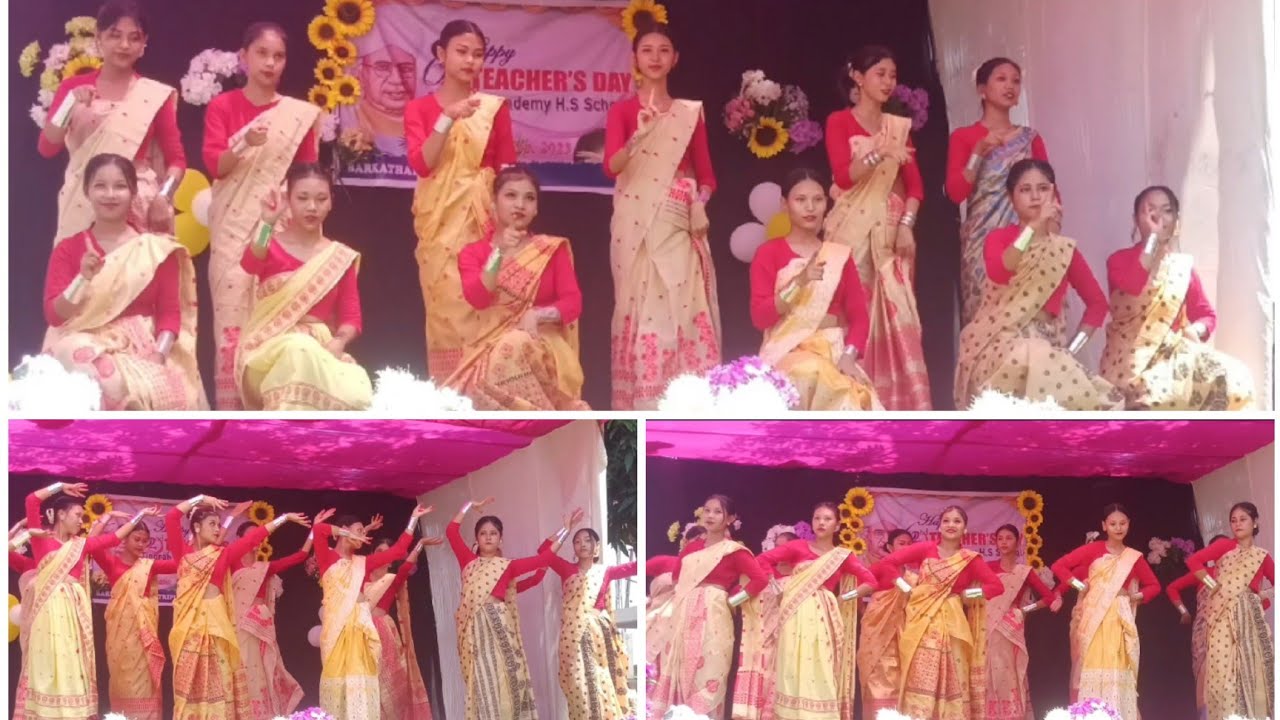 TIPPRAH ACADEMY TEACHER DAY CELEBRATION 2023 || CLASS 10 GROUP DANCE ...