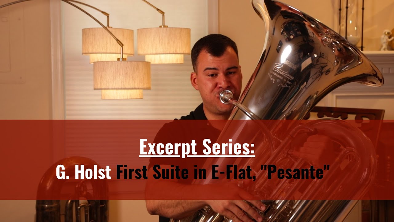 Gustav Holst, First Suite in E-Flat, "Pesante" - YouTube