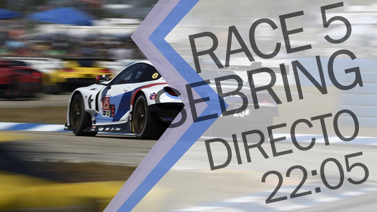[RACINGCLUB] GTE AMERICA - RACE 5: SEBRING - YouTube