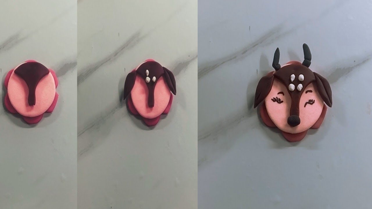 Diy somthing polymer clay art ,| easy to use super clay art - YouTube