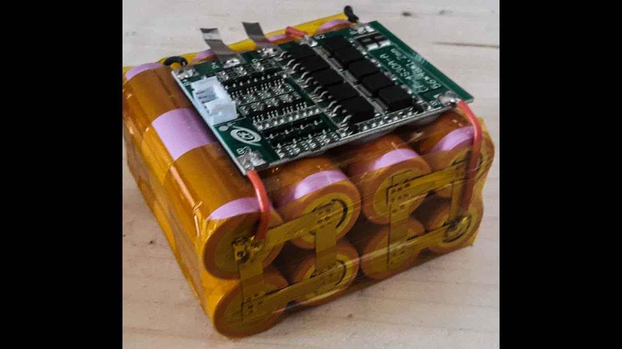 DIY Li ion Akku Pack - YouTube