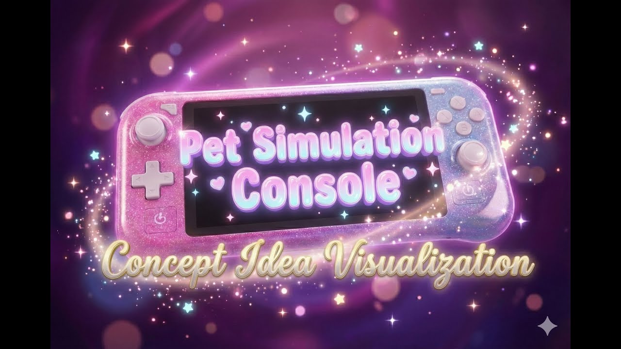 Pet Console Simulation - Concept Idea Visualization - Veo3 & Nano ...