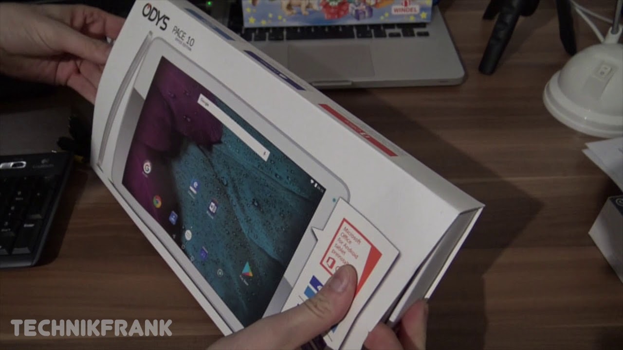 Odys Pace 10 - Tablet - unboxing - YouTube