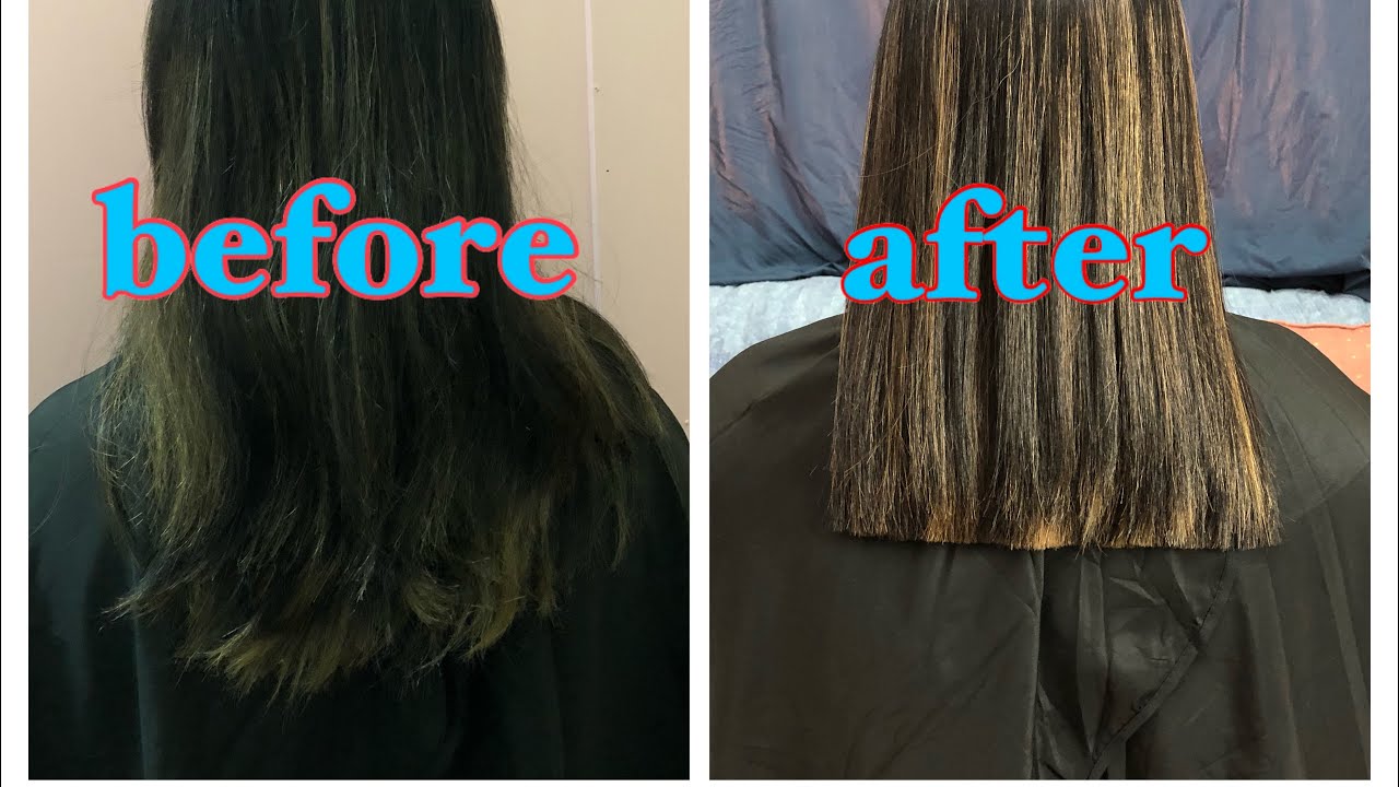 HOW TO CUT LONG HAIR WITH CLIPPER AT HOME TUTORIAL BY PRINCESS SHERRY ...