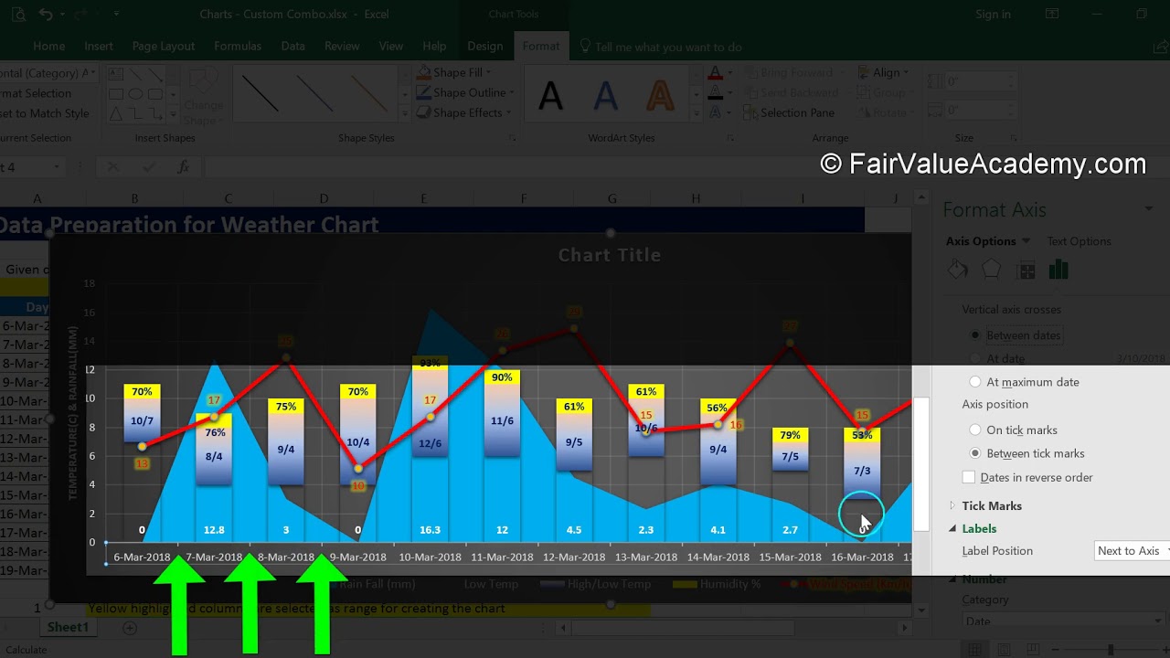 Excel 14 16 7 Formatting The Legends And Axis Details - Youtube
