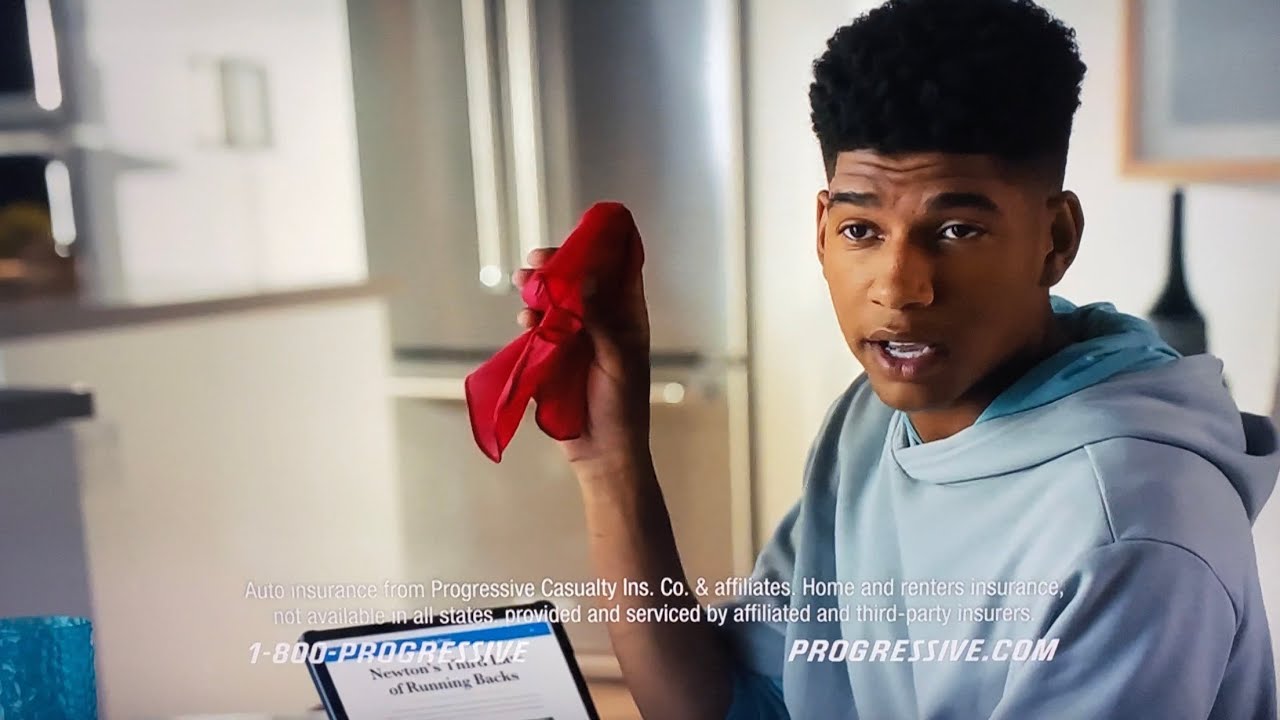 Funny Progressive Commercial Dad screams and catches spider kid throws ...