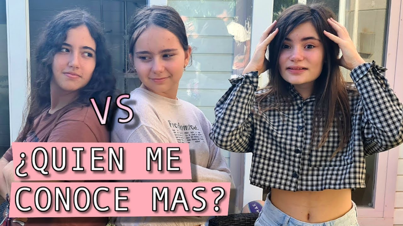 ULTIMO VIDEO CON MIS AMIGAS DESDE ESPAÑA 😪 ¿QUIEN ME CONOCE MAS? - YouTube