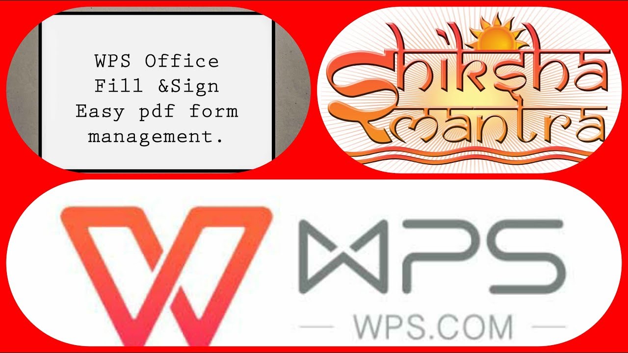 WPS office fill & sign app - YouTube