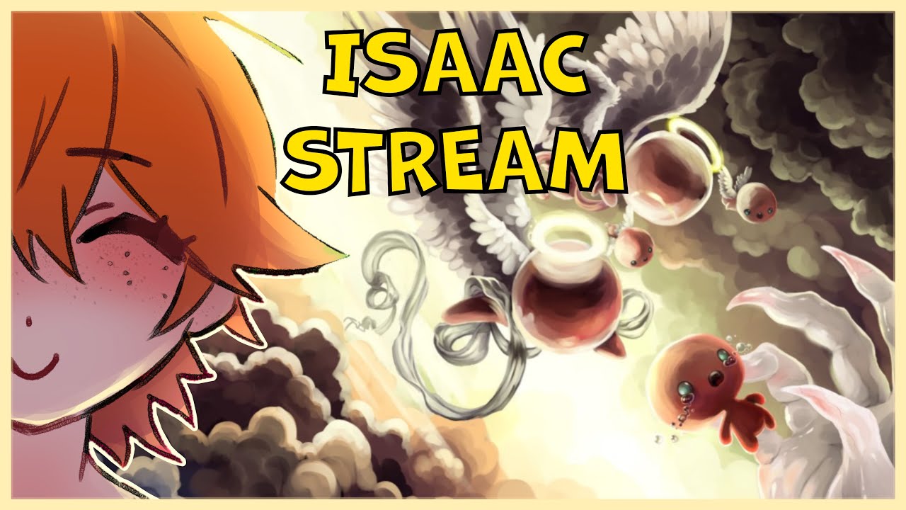 🔴【BINDING OF ISAAC】NEW PLAYER 40 HRS IN | CHALLENGES, ITEM HUNTING ...
