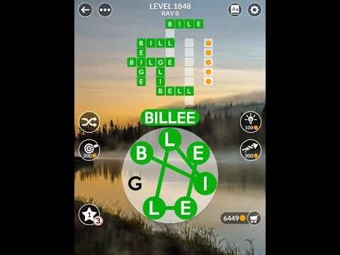 Wordscapes Level 1848 Answers - YouTube
