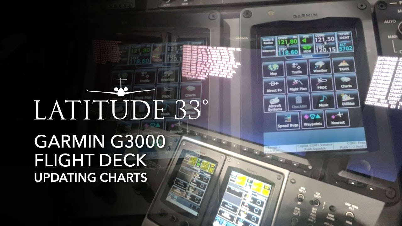 Garmin G3000 Update - Latitude 33 Aviation - YouTube
