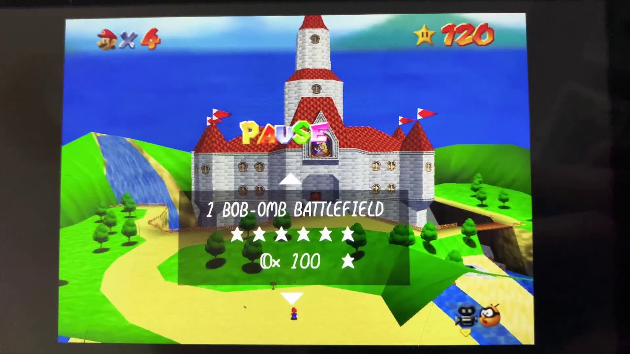 MARIO ALLSTARS SUPER MARIO 64 Nintendo Switch how to get 100 lives ...