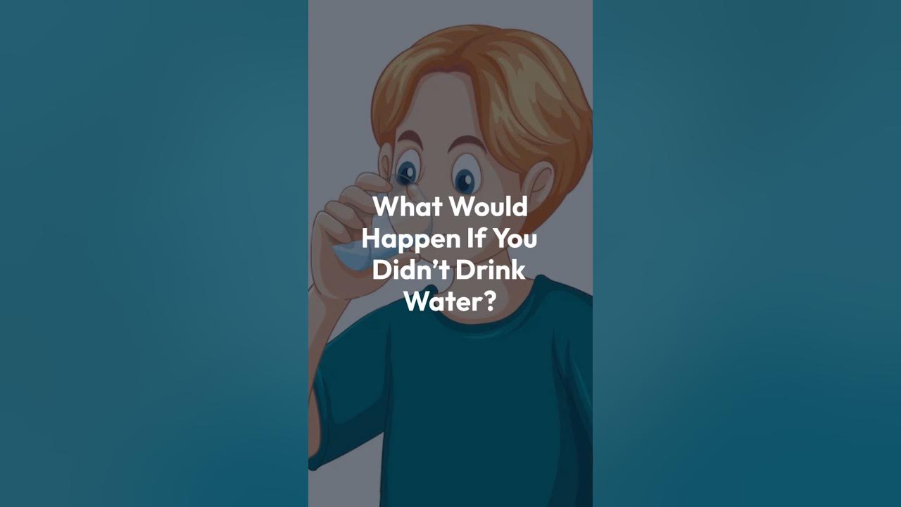 What Would Happen If You Didn’t Drink Water? #water #health #motivation ...