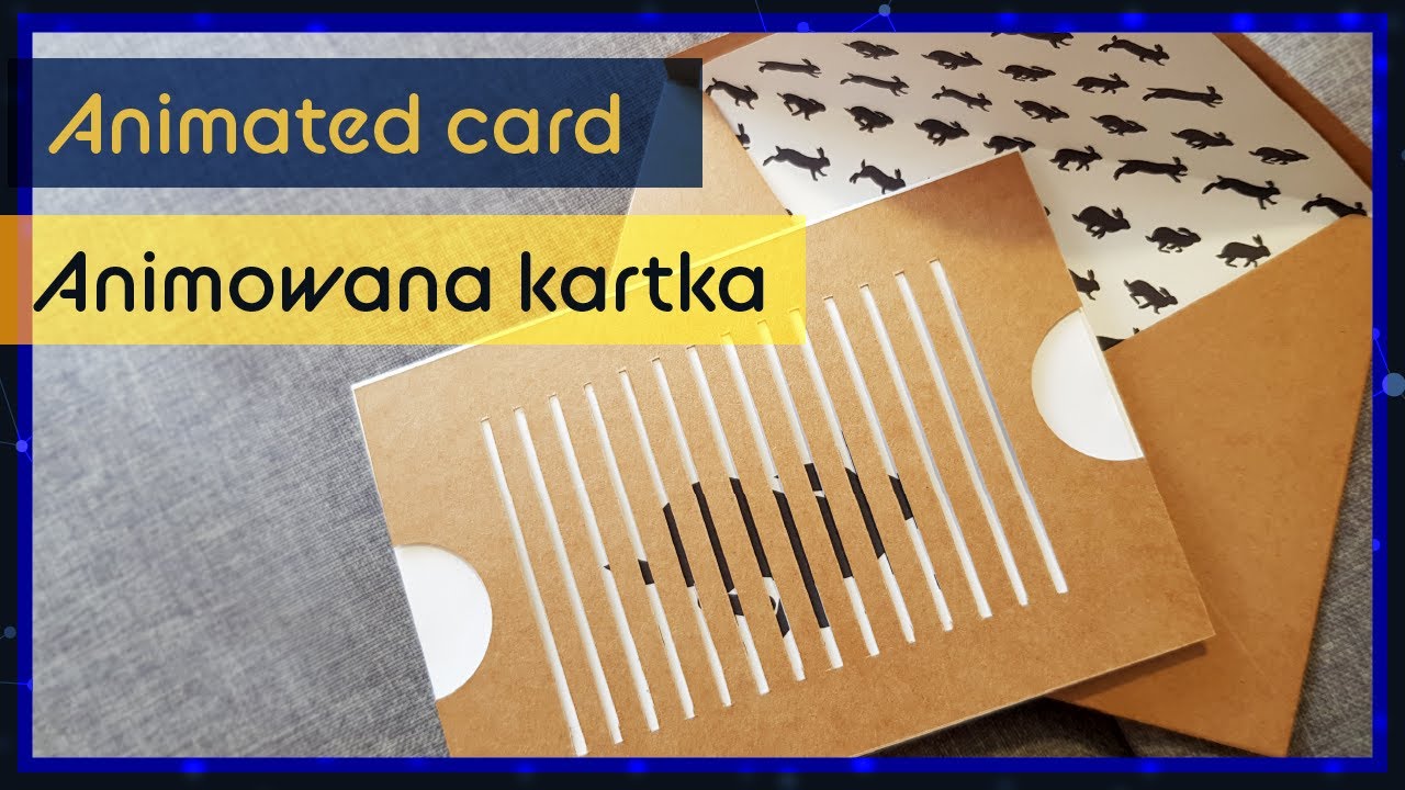 Kartka z animacją – skanimacja | Animated card – scanimation - YouTube
