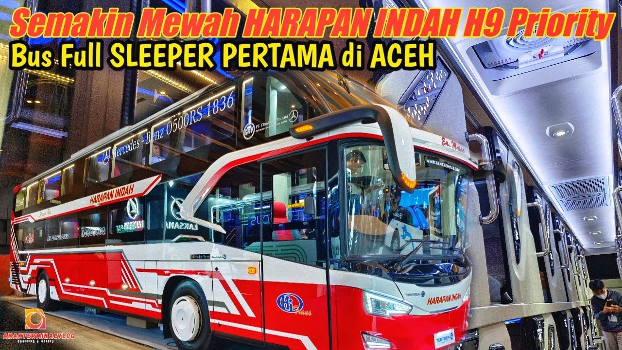 BUS SLEEPER PERTAMA DI ACEH GEBRAKAN BUS MEWAH TANAH RENCONG - BUS ...