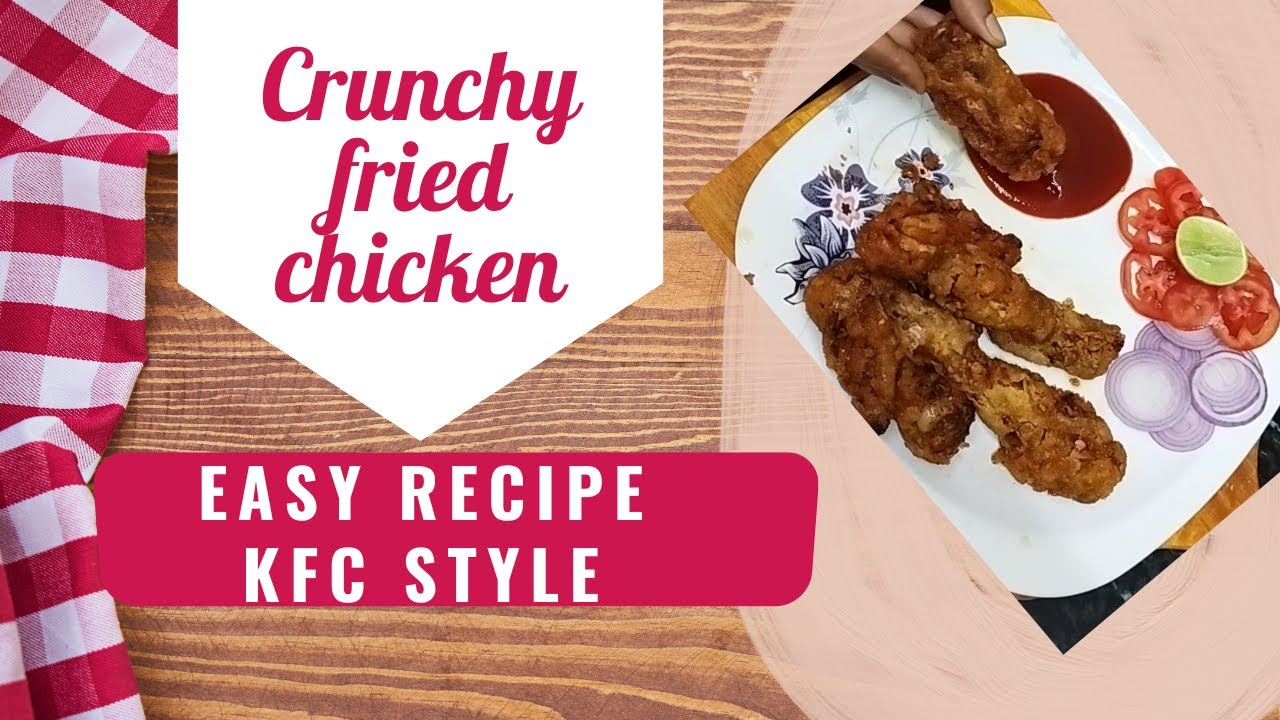 Homemade KFC style Fried Chicken Recipe by Cookbook |Crispy and Juicy ...