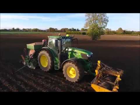 Tillage 2018 - Sowing With Oliver Conroy Agri - John Deere 6155R and ...