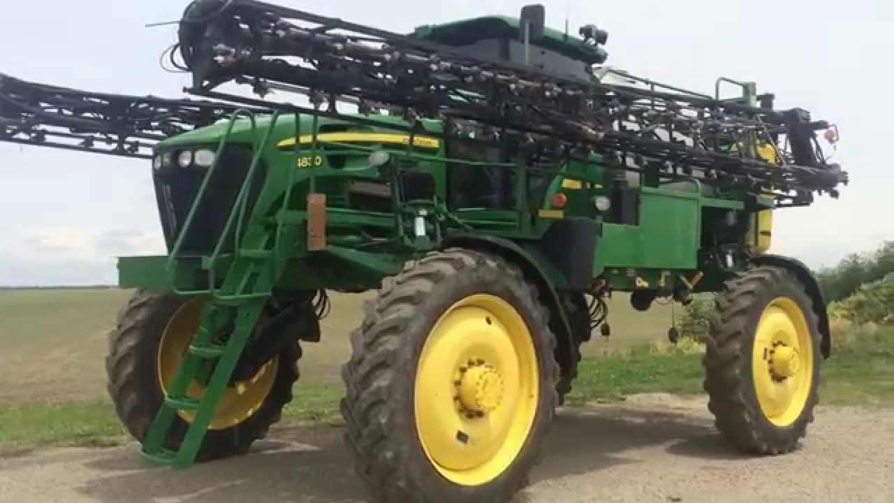 2009 John Deere 4830 Sprayer - YouTube