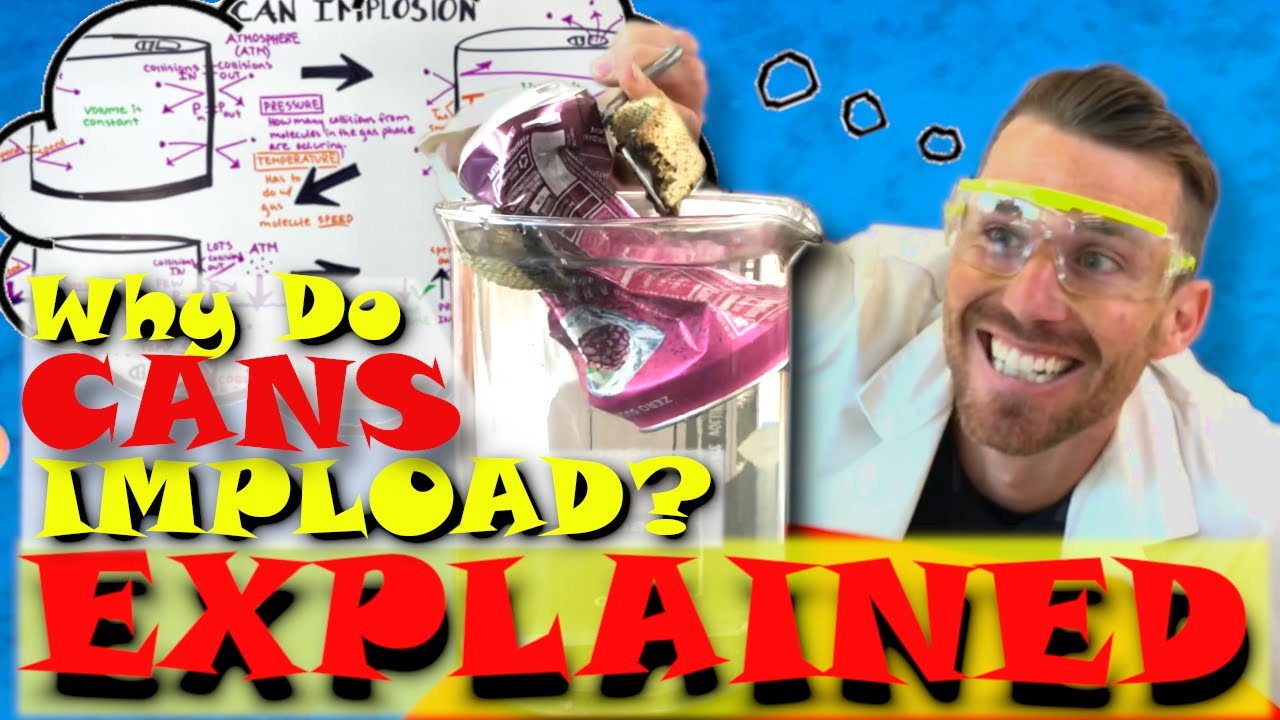 Can Implosion ( 4 stages of why they really crush...) - YouTube
