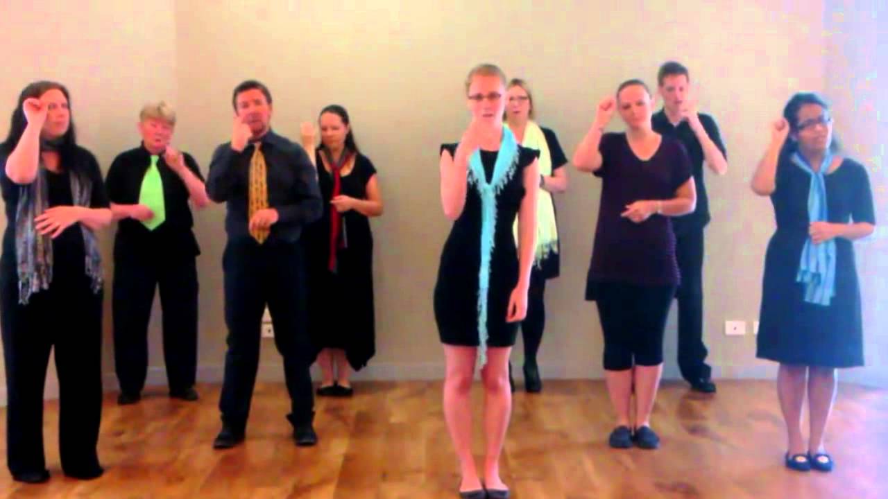 The Moving Hands Choir - True Colours - YouTube