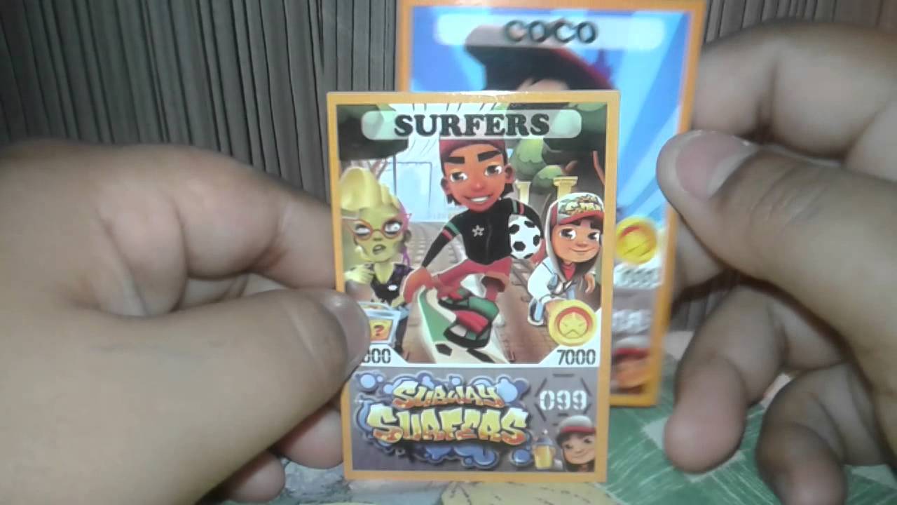 Cards novos do (subway surfers) - YouTube