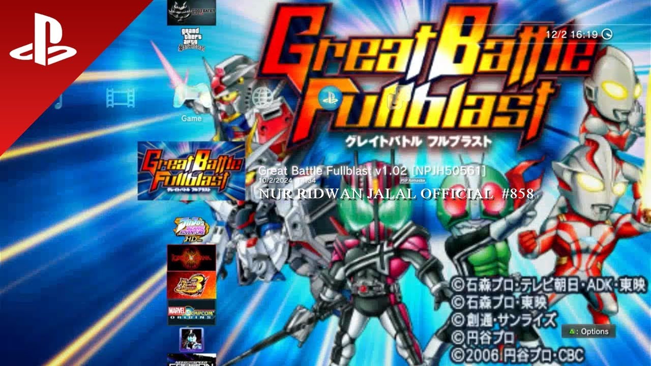 #858 // GREAT BATTLE FULLBURST (PSP REMASTER GAMEPLAY) - YouTube