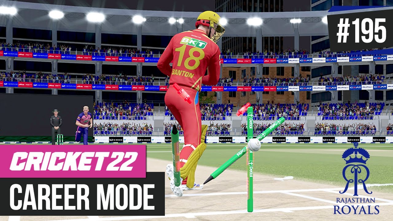 CRICKET 22 | CAREER MODE #195 | IPL FINALS! - YouTube